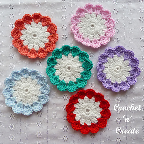 Ravelry: Spring Time Coaster pattern by Crochet 'n' Create