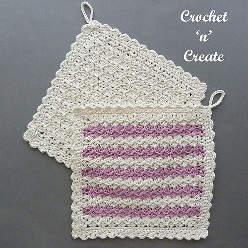 Ravelry: Hanging Dishcloth pattern by Crochet 'n' Create
