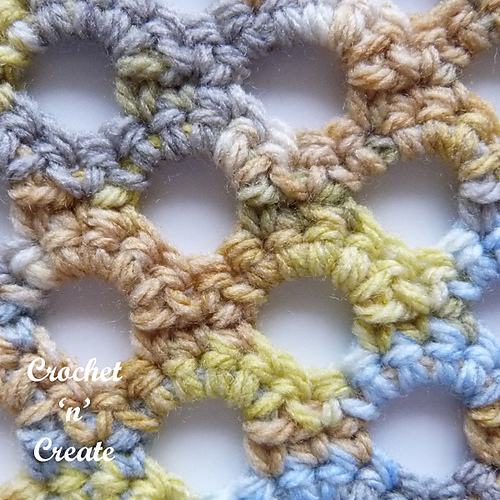 Ravelry: Honeycomb Trellis Stitch pattern by Crochet 'n' Create