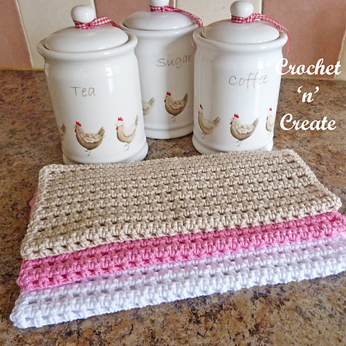 Ravelry: Simple Household Cloth pattern by Crochet 'n' Create