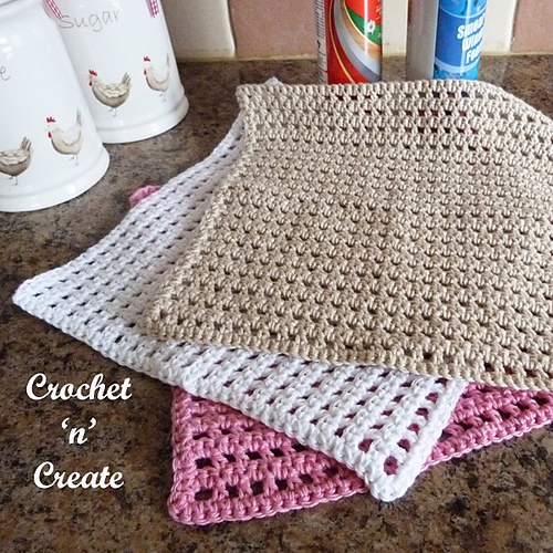 Ravelry: Simple Household Cloth pattern by Crochet 'n' Create