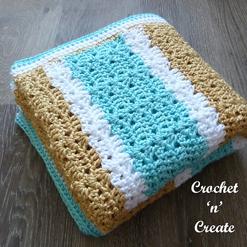 Ravelry: Biscuit Baby Blanket pattern by Crochet 'n' Create