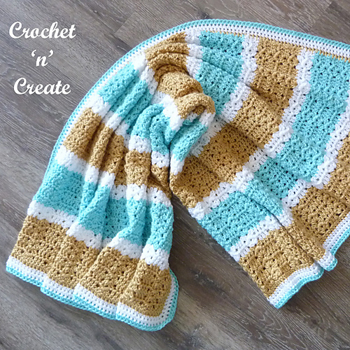 Ravelry: Biscuit Baby Blanket pattern by Crochet 'n' Create