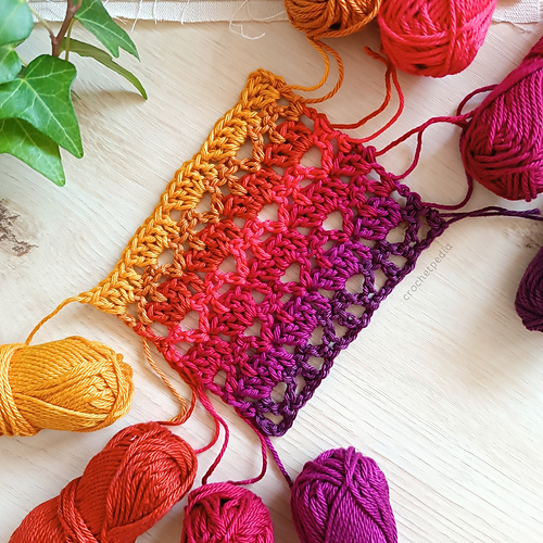 Ravelry: Magnolia Lace Stitch pattern by Crochetpedia