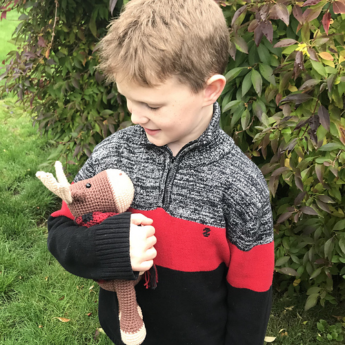 Ravelry: Yukon the Moose pattern by Jennifer Percival