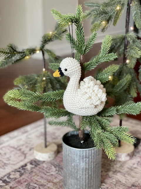 Ravelry: Swans a-Swimming pattern by Jennifer Percival