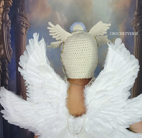 Ravelry: Biblically Accurate Angel Headpiece pattern by Stephanie Pokorny