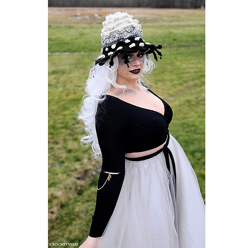 Ravelry: Inky Cap Mushroom Bucket Hat pattern by Stephanie Pokorny