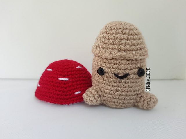 Ravelry: Rude Mushroom Amigurumi pattern by Sarah J Hewitt