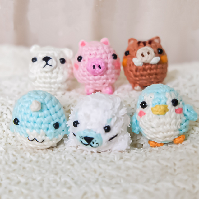 Ravelry: Animal Balls: Land and Sea pattern by Crocket Crochet