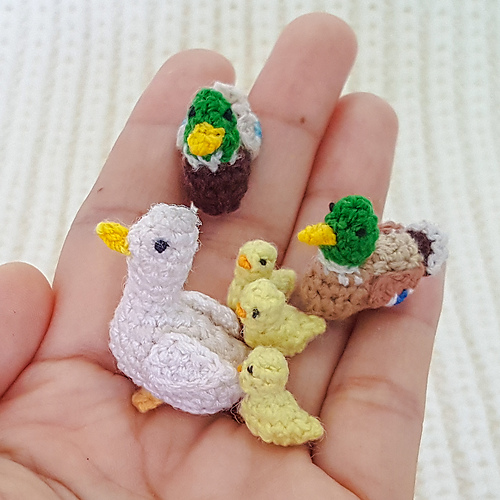 Ravelry: Miniature Ducks pattern by Crocket Crochet