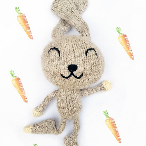 Ravelry: Knitted Bunny Rabbit pattern by Crossmanknits