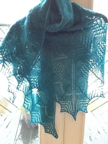 Ravelry: Dear Green Shawl pattern by Anna Fisk