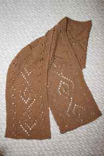 Ravelry: Mocha Twist Scarf pattern by Monique Berntson