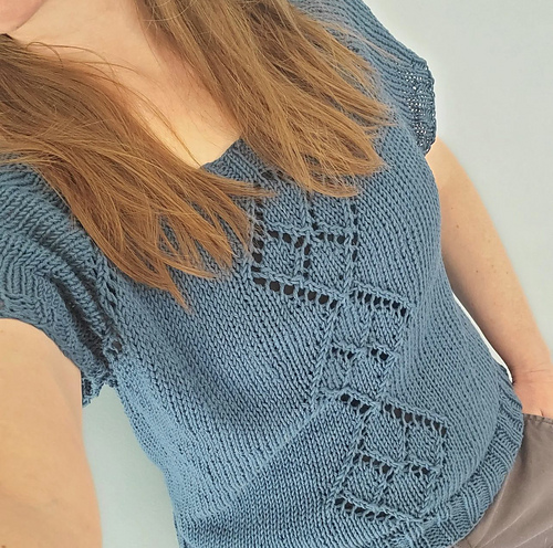 Ravelry: Athena Top pattern by Crysta Haslem