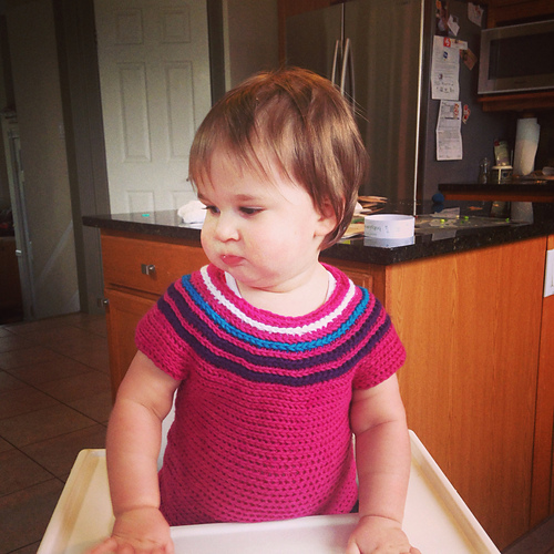 Ravelry: Reversible Spring Pullover pattern by Sarah Lora