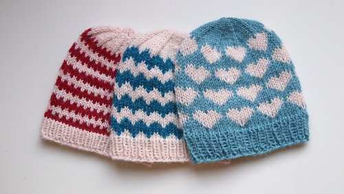Ravelry: Wee Hat Trick - patterns