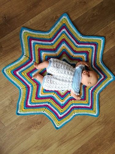Ravelry: My 8 Point Star Blanket pattern by CrochetNutsDesign