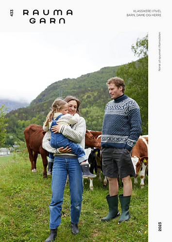 Ravelry: Rauma 433-7 Ytterbakkegenser pattern by Rauma Garn/Ane Tyssøy ...