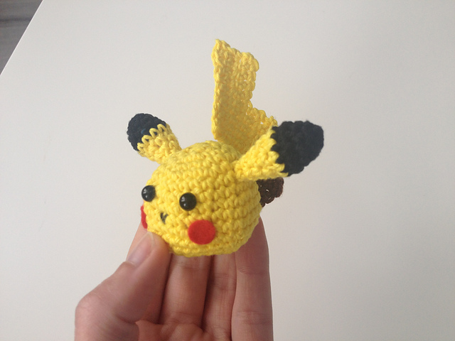 Ravelry: Pokemon Pikachu keychain pattern by Natascha Koelewijn