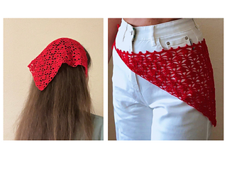 Ravelry: Red Kerchief pattern by Vika Alexandrovna