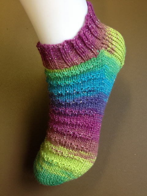 Ravelry: Roman Rainbow 4 Ply Socks pattern by Cutterly Knitted