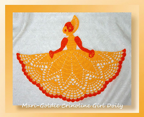 Ravelry: MariGoldie Crinoline Doily pattern by Cylinda D. Mathews
