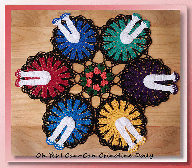 Ravelry: CanCan Crinoline Doily pattern by Cylinda D. Mathews