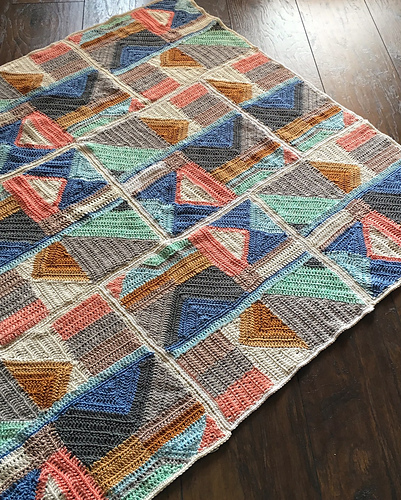 Ravelry: Abstract Blocks pattern by Rachele Carmona