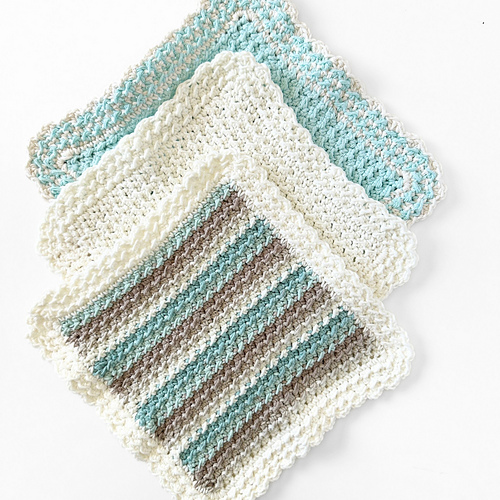 Ravelry: Brookside Cottage Crunch Dishcloth pattern by Cyprianne Nolan
