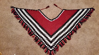 Ravelry: Crocheted Sontag: Shawl Pattern pattern by Mrs. Jane Weaver