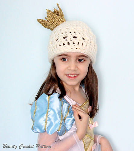 Ravelry: Crown Hat Newborn-Adult pattern by Beauty Crochet Pattern