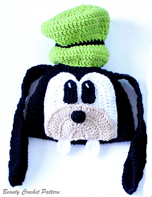 Ravelry: Goofy Crochet Hat pattern by Beauty Crochet Pattern