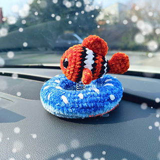 Ravelry: Fish Car Dashboard Decor pattern by D&I CREATIONS