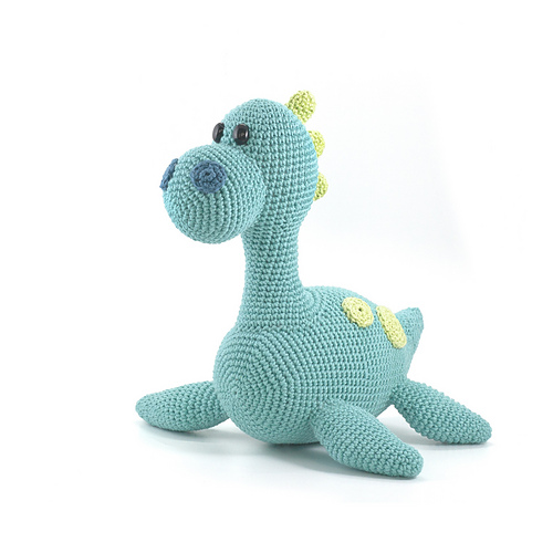Ravelry: Nestor The Loch Ness Monster pattern by Mariska Vos-Bolman