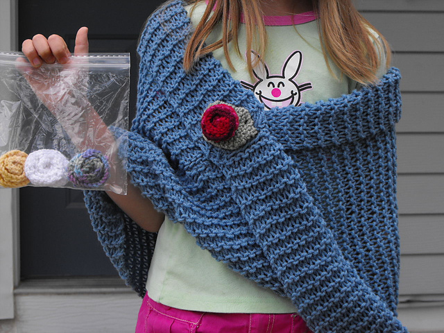 Ravelry: shoulder wrap pattern by Janet Corscadden