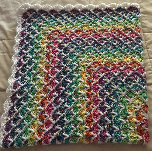 Ravelry: Rectangular Shell Blanket pattern by Miranda Baak