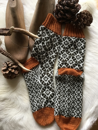 Ravelry: Connecting Socks pattern by DUCATHI
