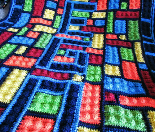 Ravelry: Lego Inspired Blanket pattern by Alexi Williams