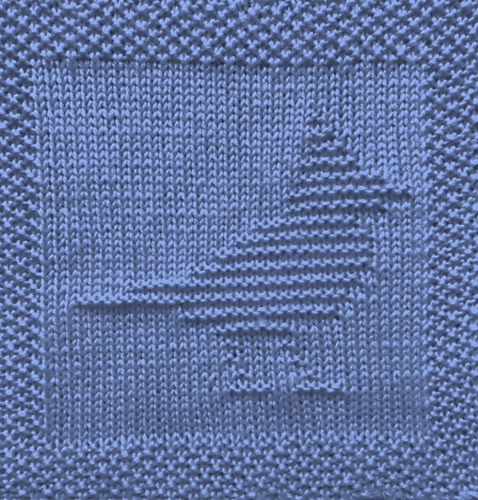 Ravelry: Blue Jay or Cardinal Bird Square pattern by Daisy and Storm