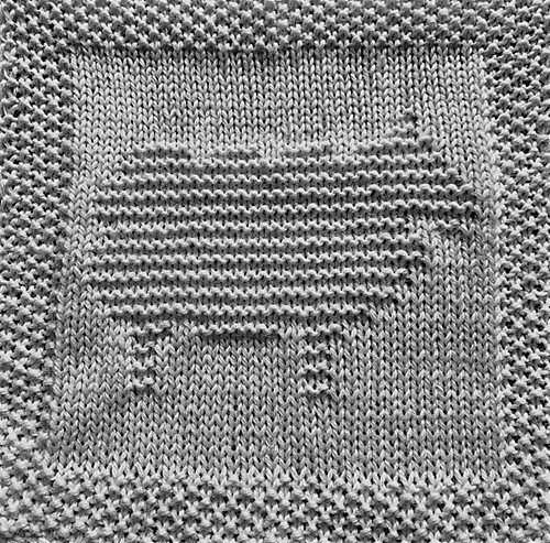 Ravelry: Sheep Square pattern by Daisy and Storm