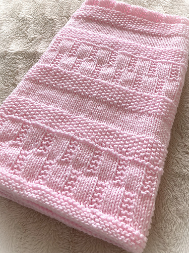 Ravelry: Jemima Baby Blanket pattern by Daisy Gray Knits