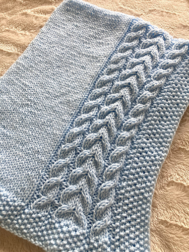 Ravelry: Leo Baby Blanket pattern by Daisy Gray Knits