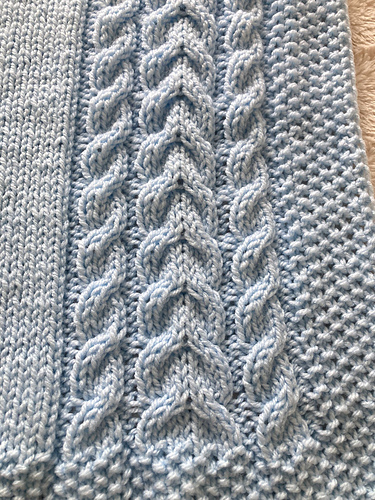 Ravelry: Leo Baby Blanket pattern by Daisy Gray Knits