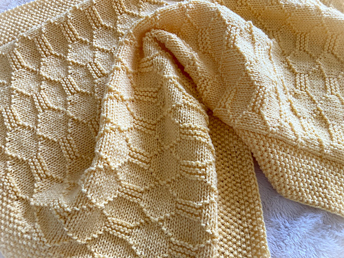 Ravelry: Shapes Baby Blanket pattern by Daisy Gray Knits