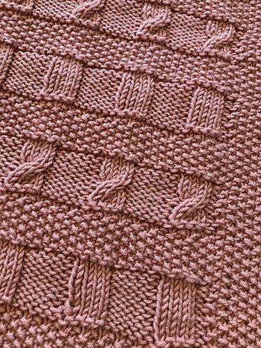 Ravelry: Ember Baby Blanket pattern by Daisy Gray Knits