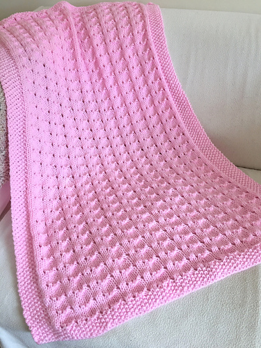 Ravelry: Sea Shells Baby Blanket pattern by Daisy Gray Knits