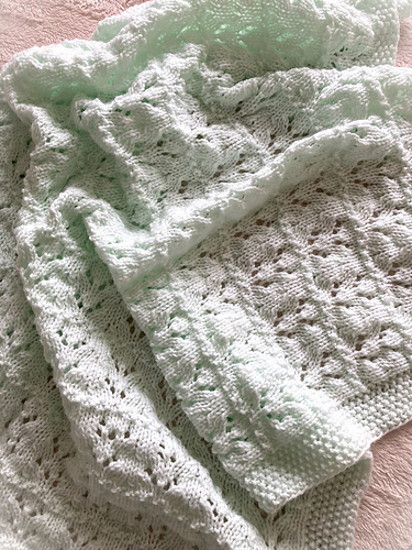 Ravelry: Audrey Baby Blanket pattern by Daisy Gray Knits