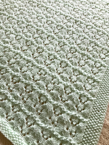 Ravelry: Audrey Baby Blanket pattern by Daisy Gray Knits