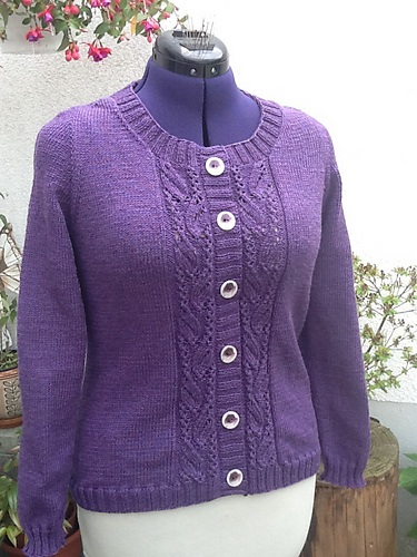 Ravelry: Tulip Cardigan pattern by Vera Sanon